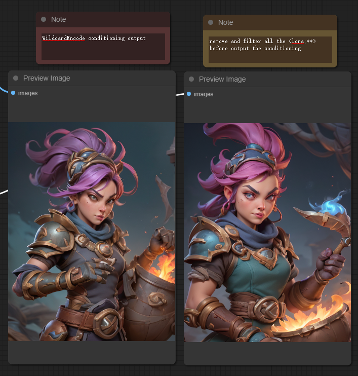 Plz filter without the before output the conditioning in WildCard Encode · Issue #31 · ltdrdata ...