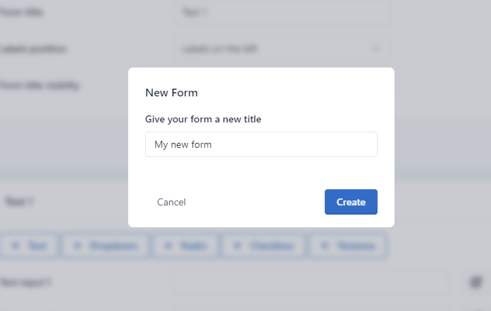 Replace jQuery Alert with Tabler modal for Form Builder by shmshd ...