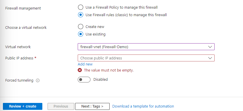 GitHub - AuglisBrandon/AzureFirewallConfig