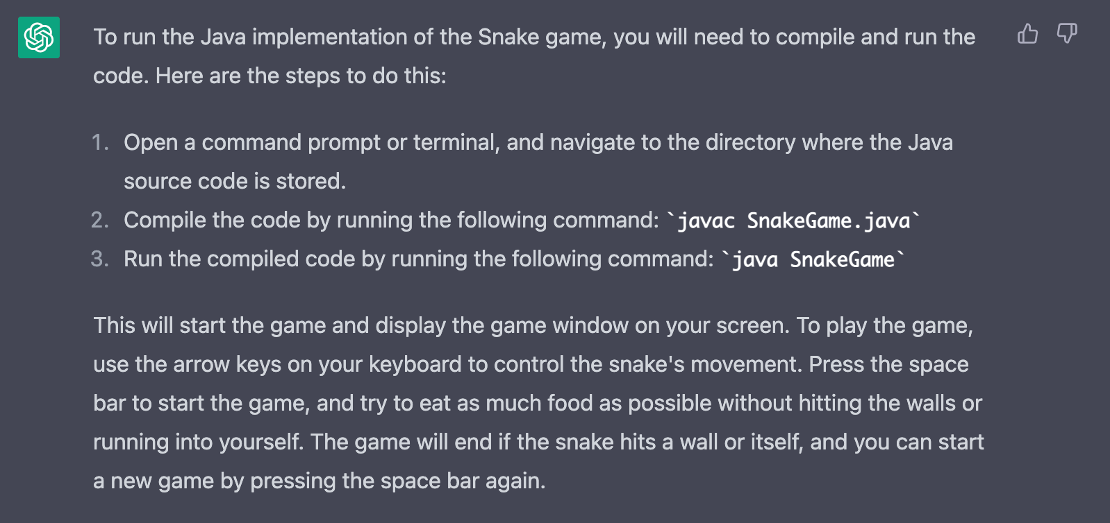 GitHub - hongjinlin/ChatGPT-s-SnakeGame: The code was written by Assistant, and she helped me ...