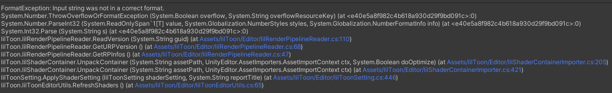 Attempting to use lilToon on Unity 2021.3.5f1 (SLZURP). and heres the result · Issue #81 ...