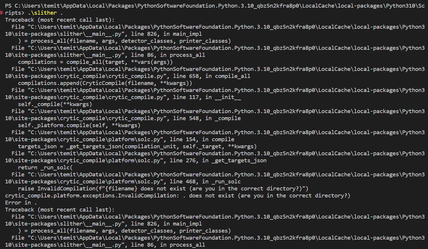 Bug Candidate Slither · Issue 1413 · Cryticslither · Github 