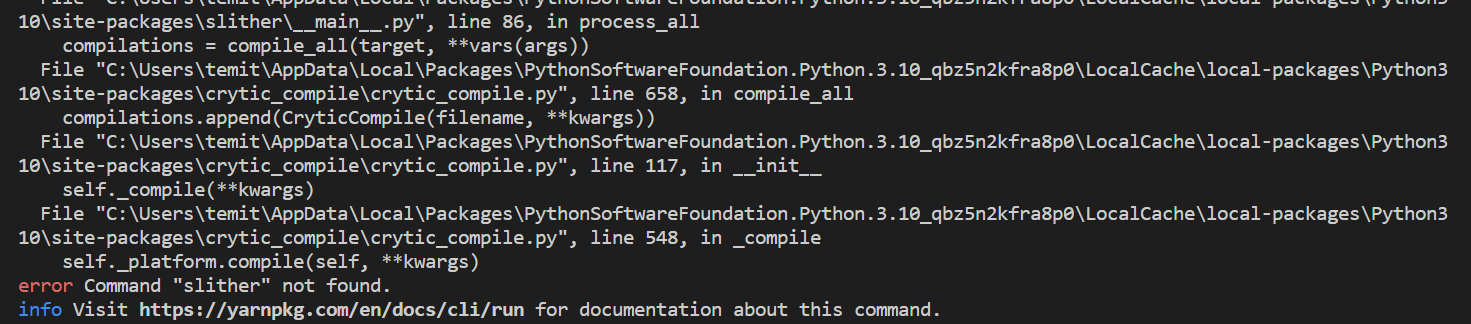 [Bug-Candidate]: Slither · Issue #1413 · crytic/slither · GitHub