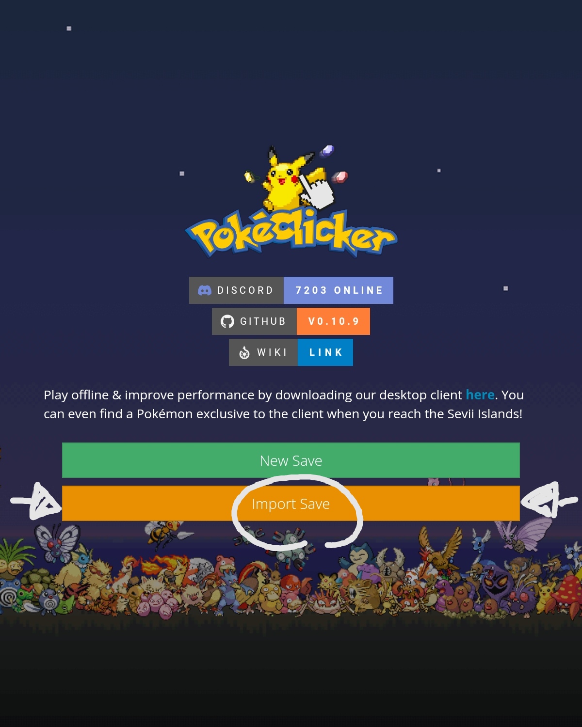 [Bug]: cant open save files · Issue #3947 · pokeclicker/pokeclicker ...
