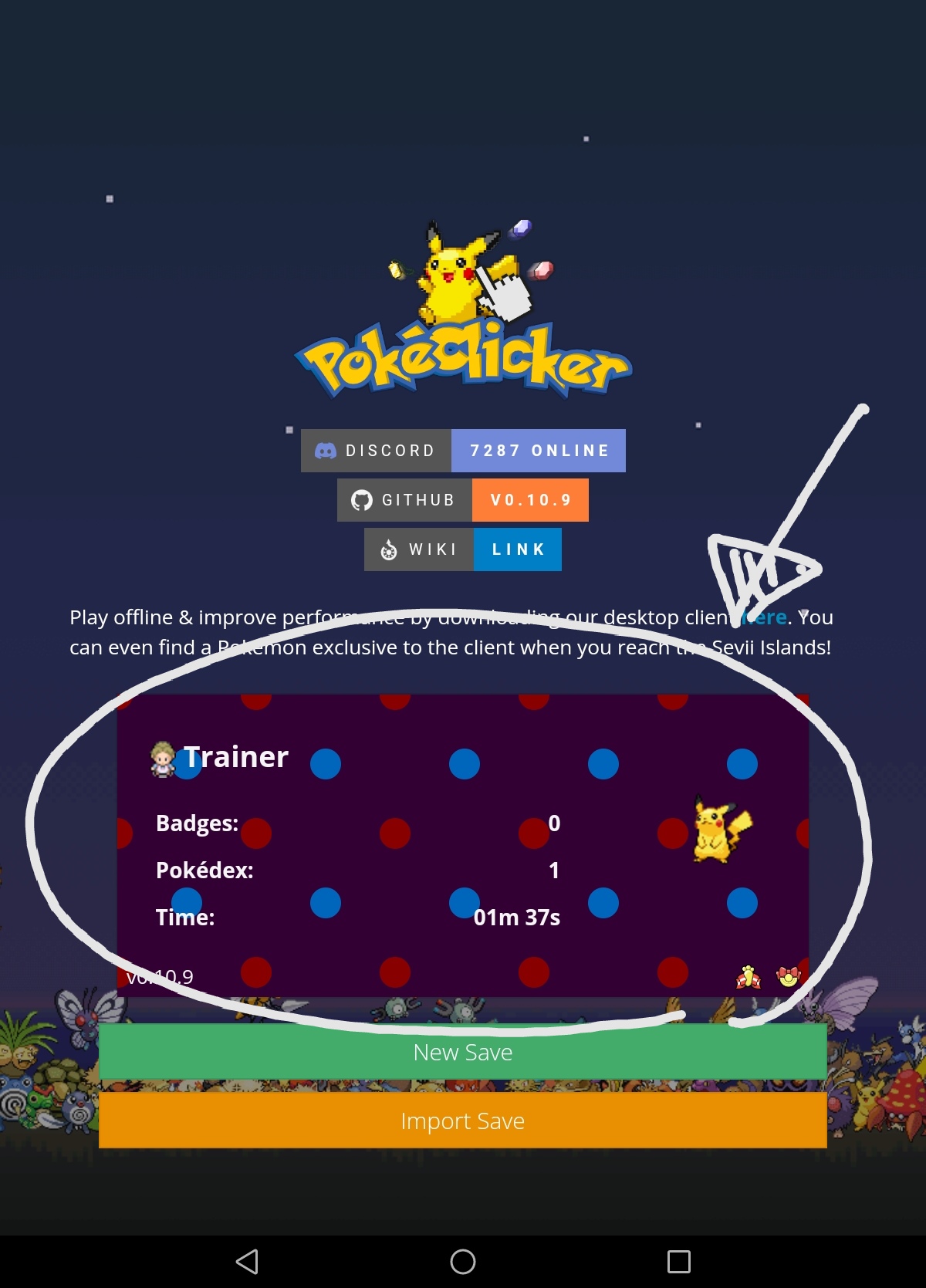 [Bug]: cant open save files · Issue #3947 · pokeclicker/pokeclicker ...