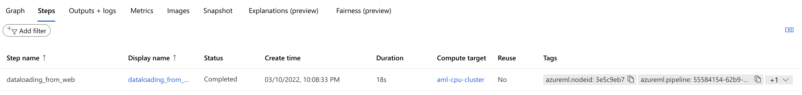 Store metadata like tags and description in PipelineStep (PythonScriptStep, DatabricksStep ...