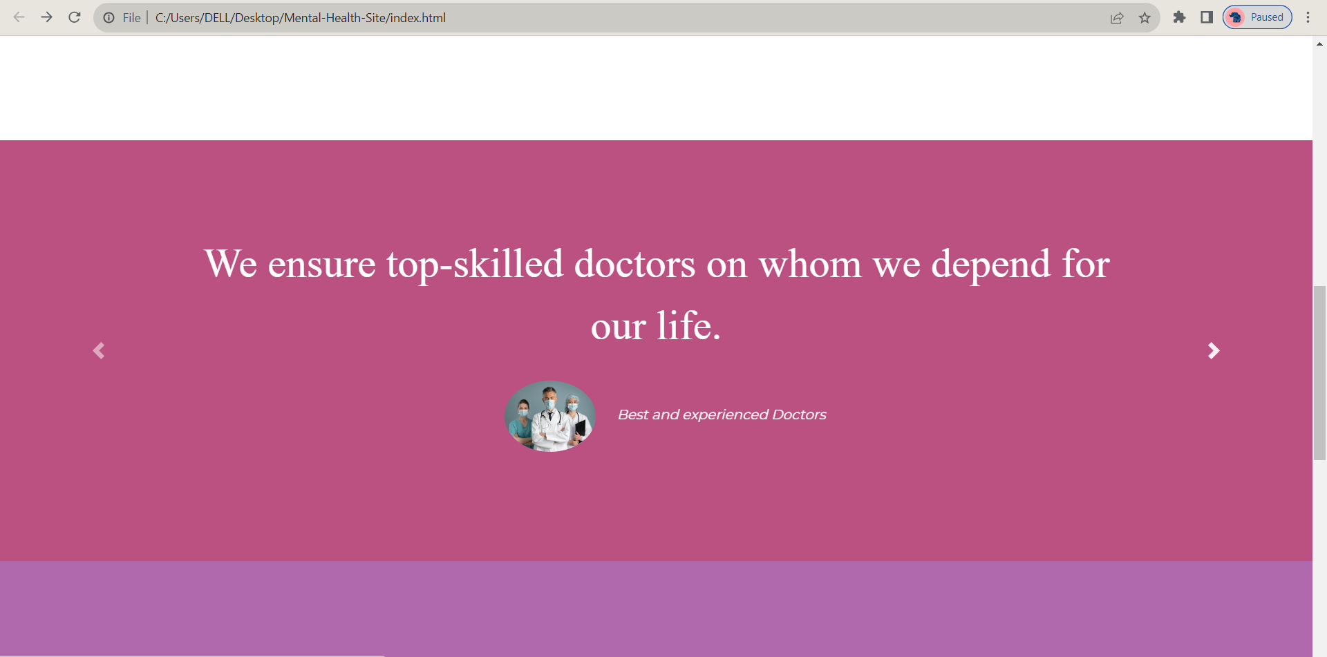 GitHub - prajwalpmaske/Mental-Health-Site-landing-page: 🧠 Passionate about Mental Health and ...