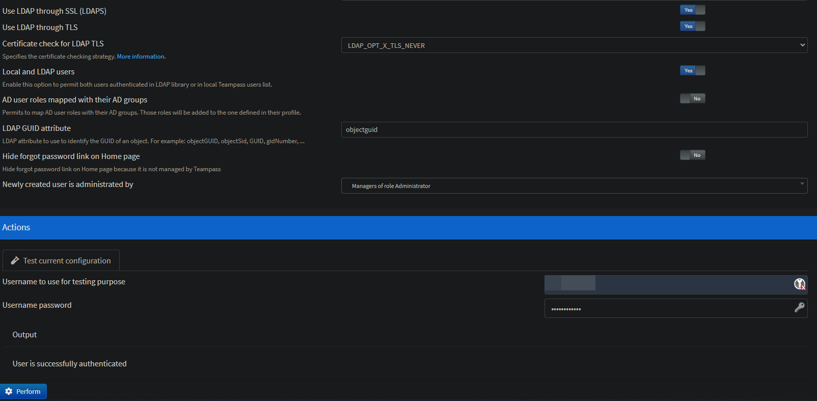 LDAP synchronization not working · Issue #3740 · nilsteampassnet/TeamPass · GitHub