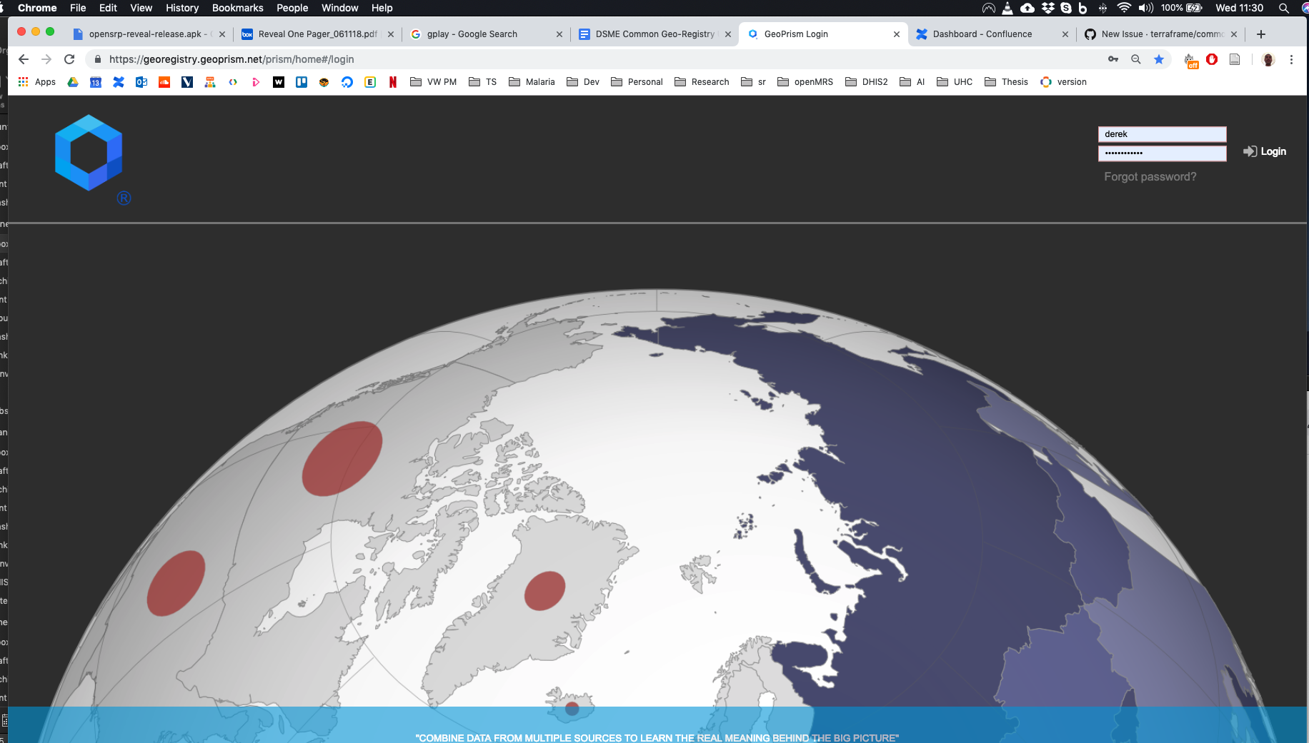 BUG: Georegistry Web UI becomes unresponsive with grey overlay · Issue ...
