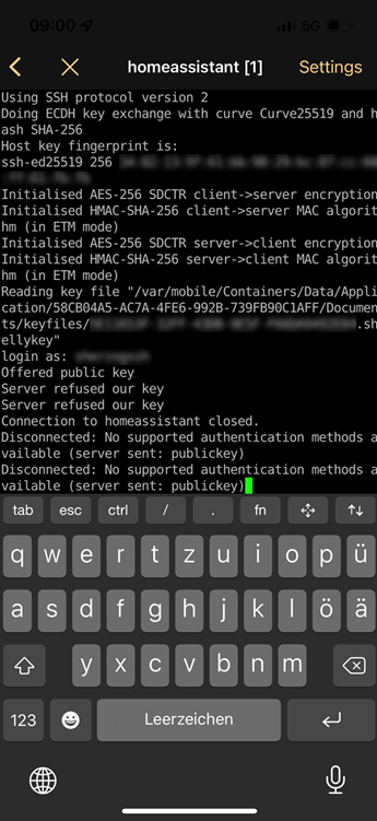 SSH access not possible anymore · Issue #2314 · home-assistant/addons · GitHub