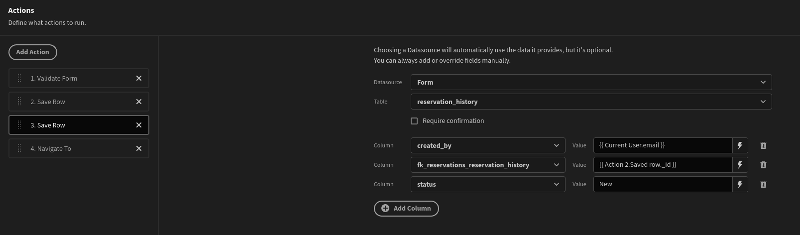 Creating and linking two table entries in one form · Budibase budibase ...