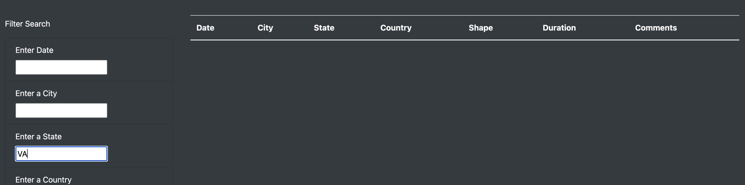 GitHub - betsysavage/UFOs