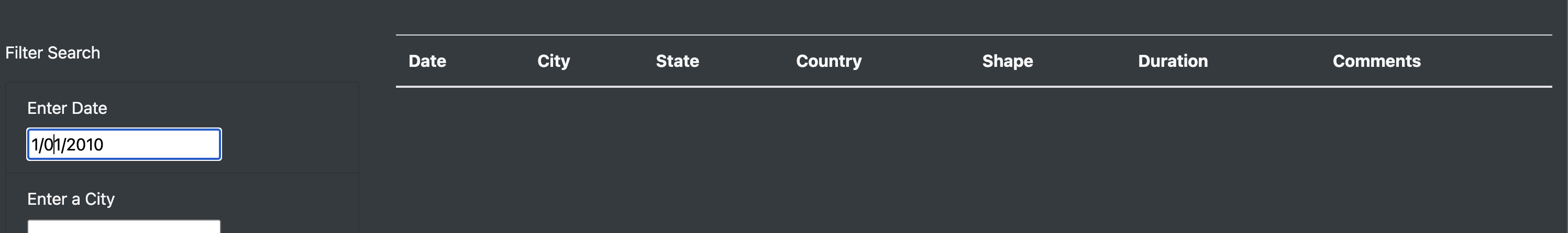 GitHub - betsysavage/UFOs