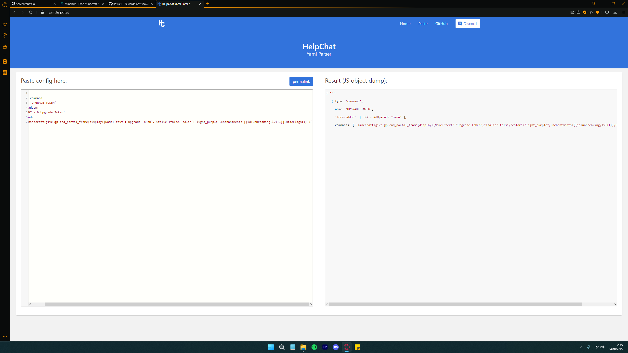 [Issue] - Rewards not showing up (new) · Issue #222 · GC-spigot/battle-pass · GitHub
