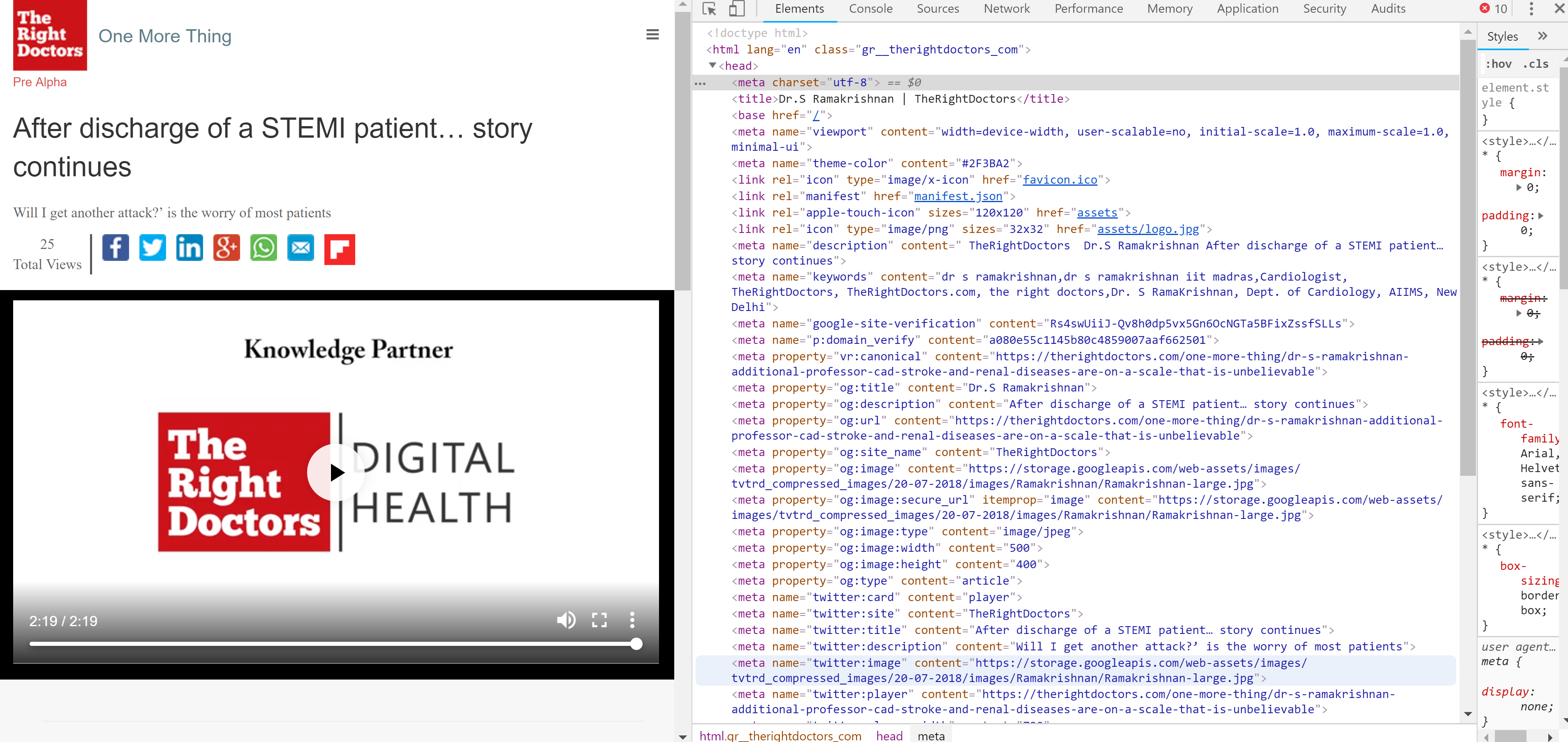 Updating meta tags not working(View Page Source) in Angular6 · Issue #1045 · angular/universal ...