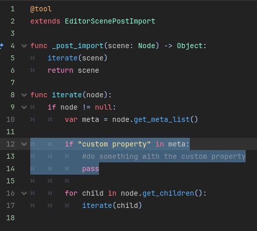 Import custom glTF properties as node metadata · Issue #8271 · godotengine/godot-proposals · GitHub