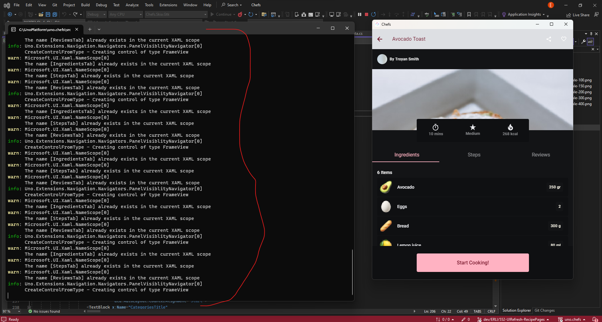 [Navigation] Slow Modal Page Navigation and GTK Logging · Issue #1906 · unoplatform/uno ...