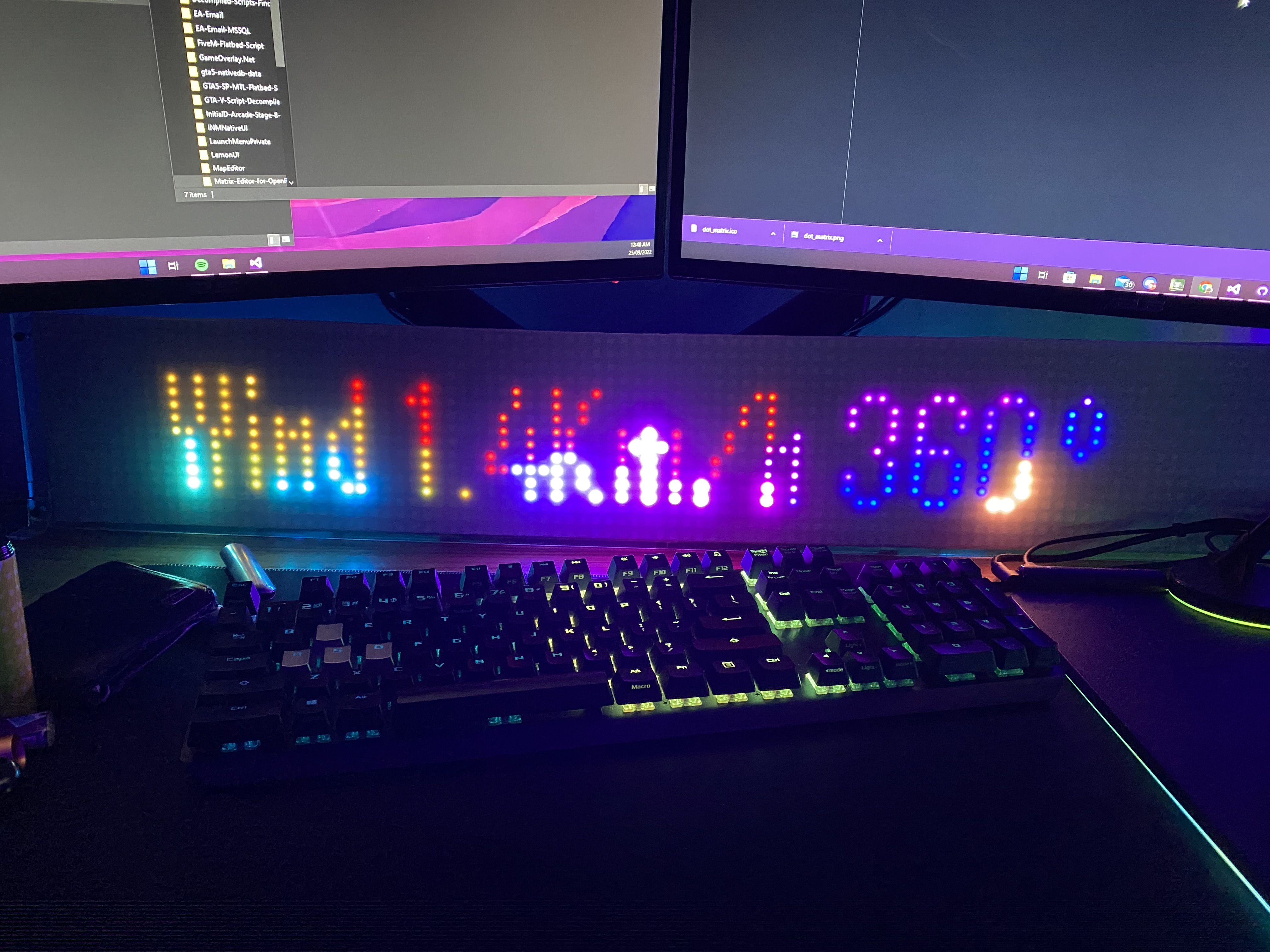 GitHub - qiangqiang101/Matrix-Editor-for-OpenRGB: A Simple tool to update date, time, weather ...