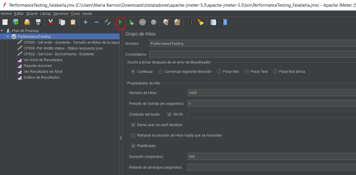GitHub - mjosebarrios/ApiAutomationPerformanceFalabella: prueba de performance api falabella