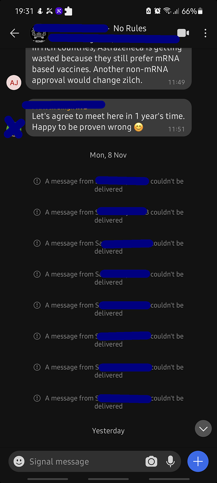 Corrupted message from a user broke Signal for everyone on the chat group! · Issue #11753 ...