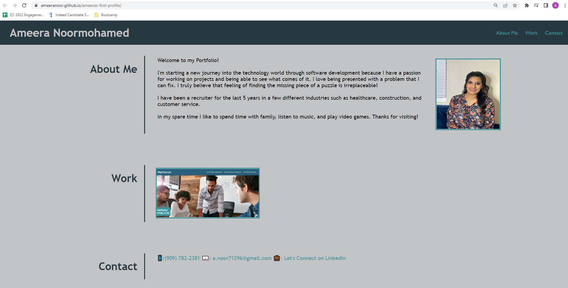 GitHub - AmeeraNoor/Personal-Portfolio