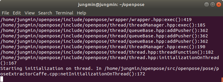 [ubuntu] Build With Rtx3090 Succeeded But Even The Basic Demo Example Openpose Openpose Bin