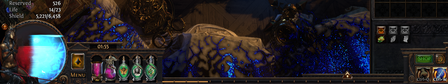 Abyssal socket in weapon disabled by energy blade buff · Issue #5132 ...