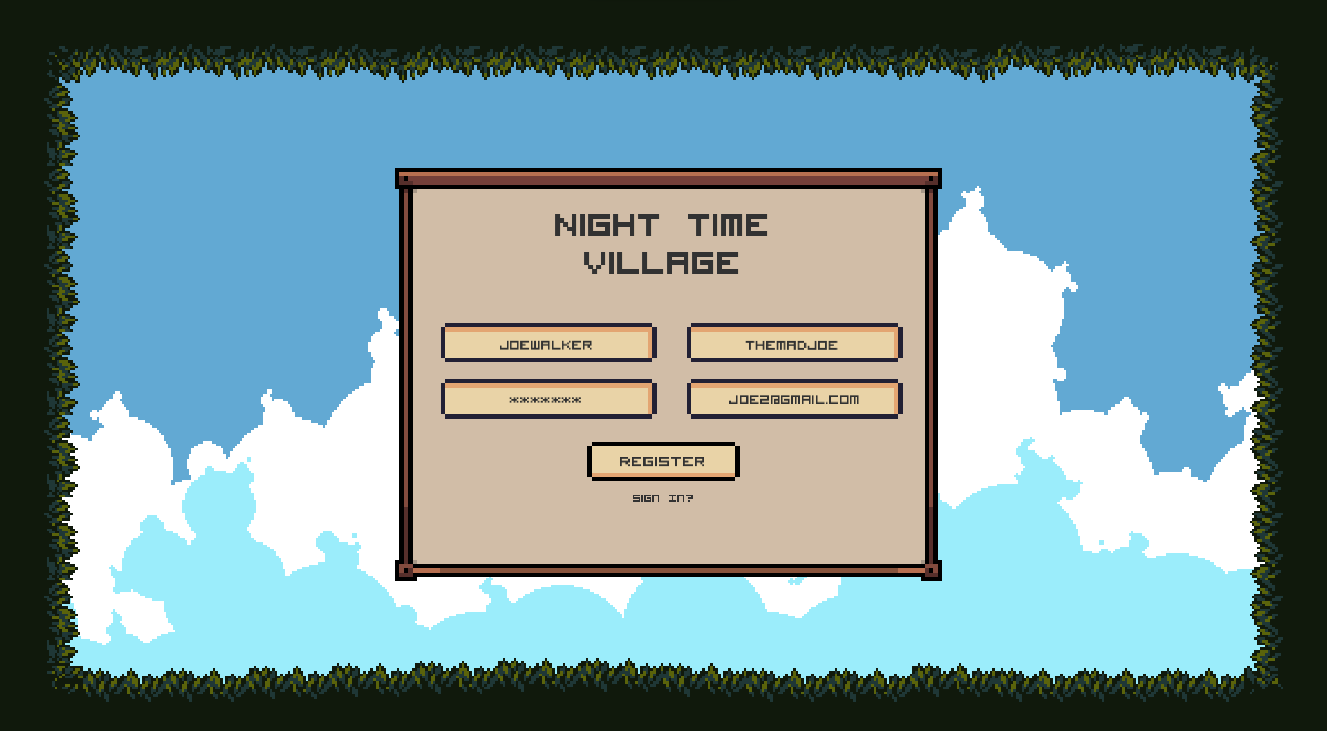 GitHub - tranleduyan/NightTimeVillage: Junior Year Project: A 2D Online ...