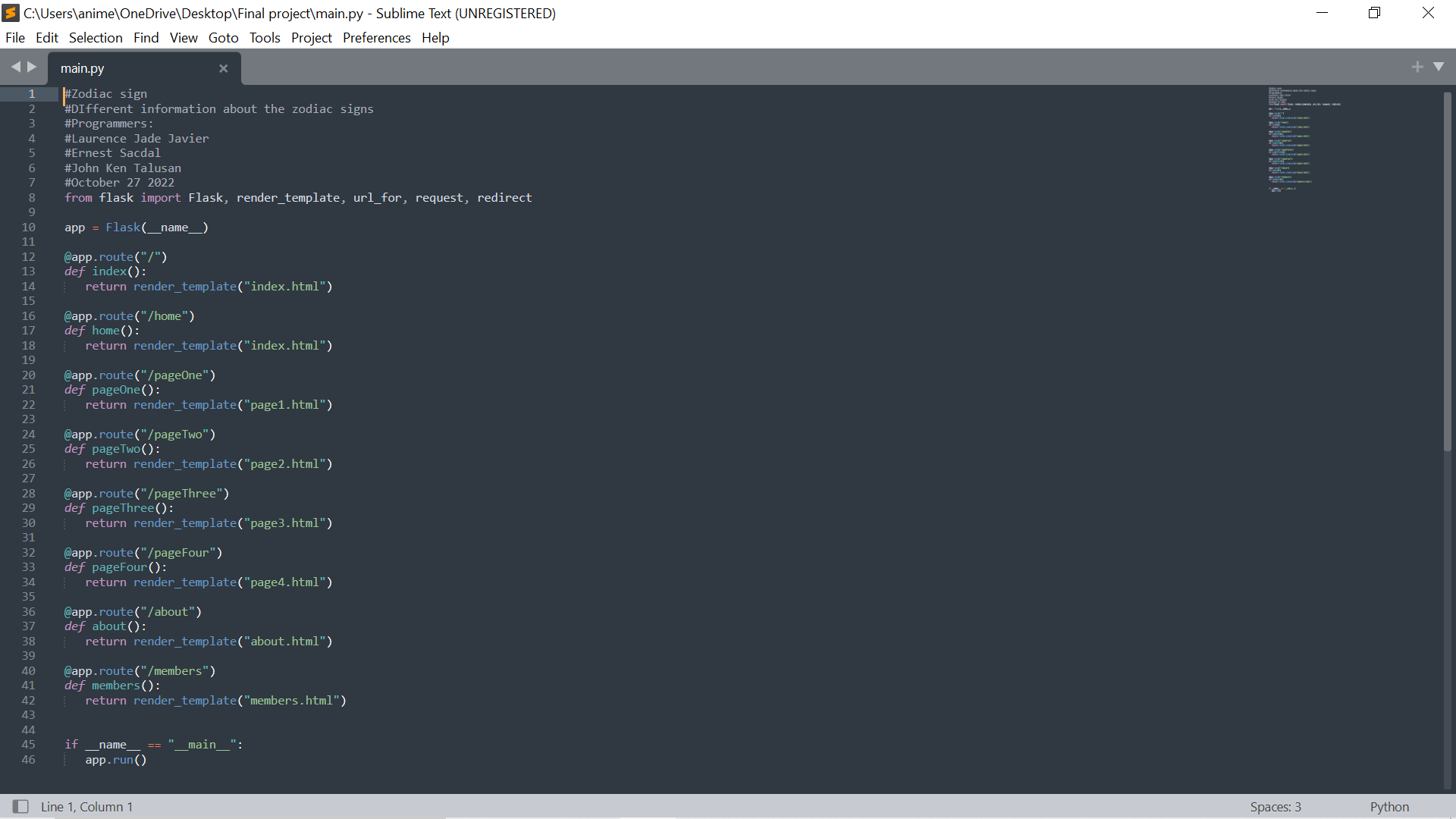 GitHub - JohKen21/Final-project---Zodiac-Signs