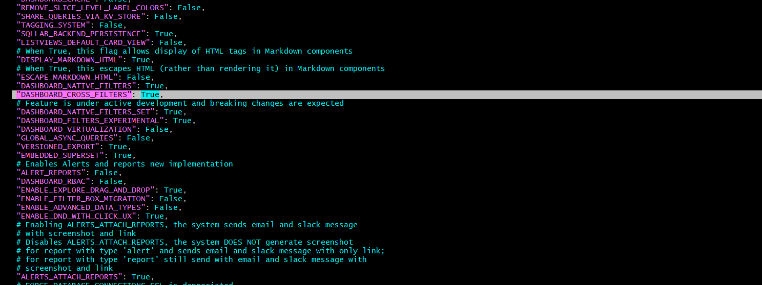 Show Cross Filter · Issue #23068 · apache/superset · GitHub