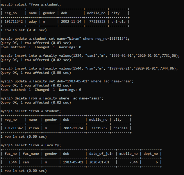 GitHub - CSA0525/DBMS