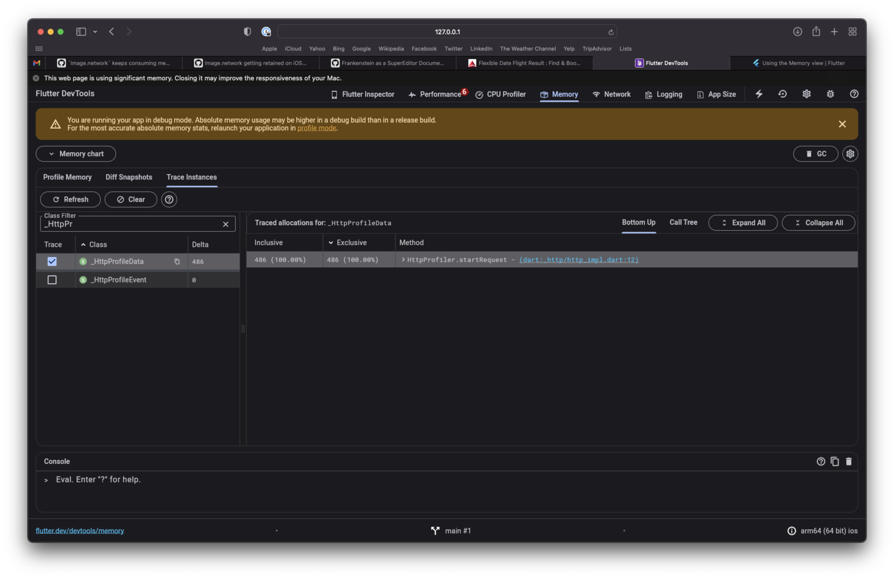 Work Getting Retained On Ios · Issue 129827 · Flutter Flutter · Github
