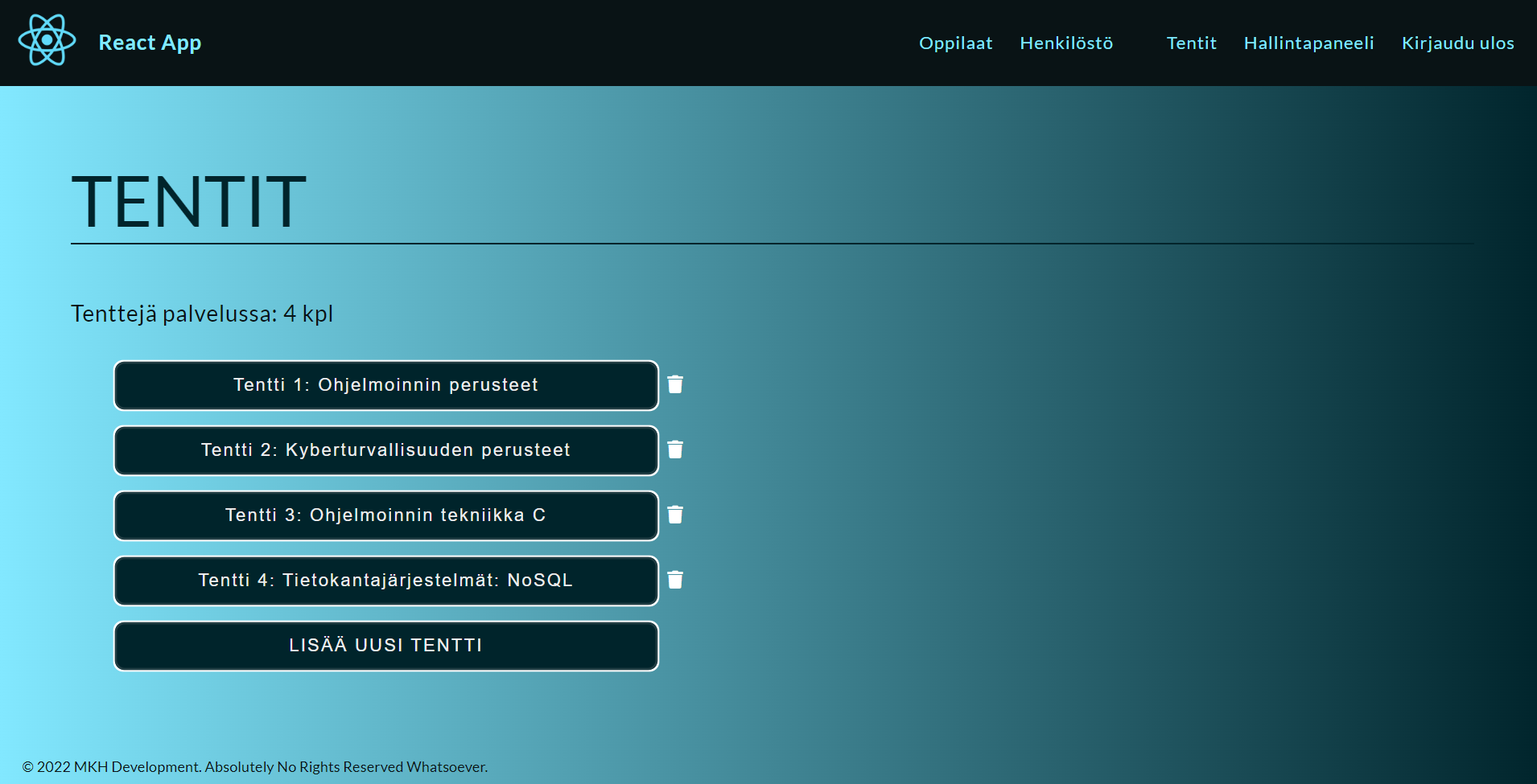 GitHub - MustMKH/FullStack2022-ExamApp