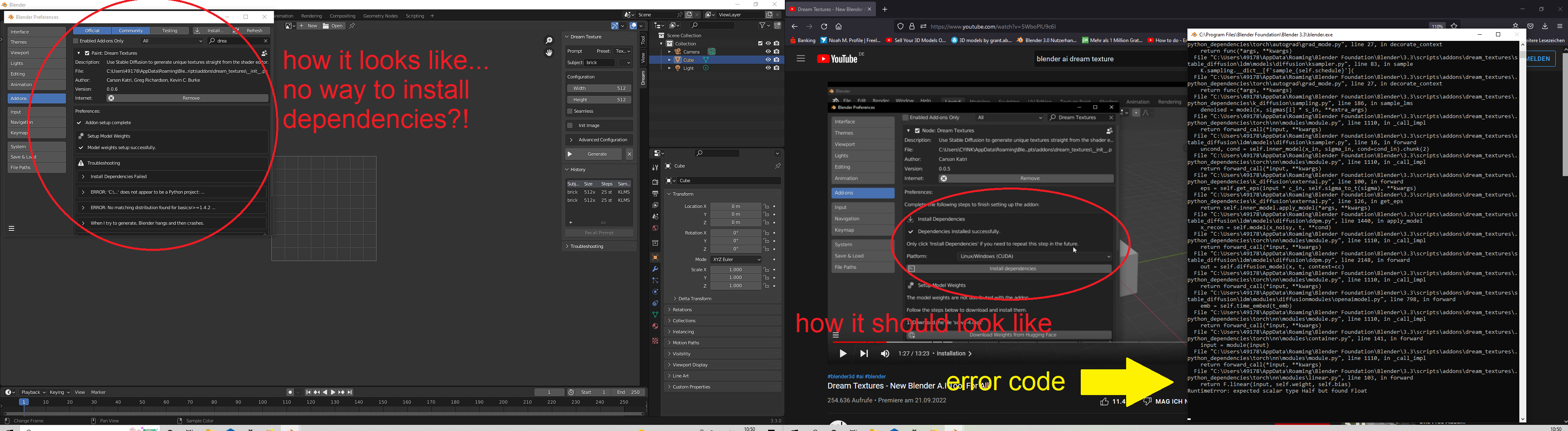 no dependencies - missing software? · Issue #235 · carson-katri/dream-textures · GitHub