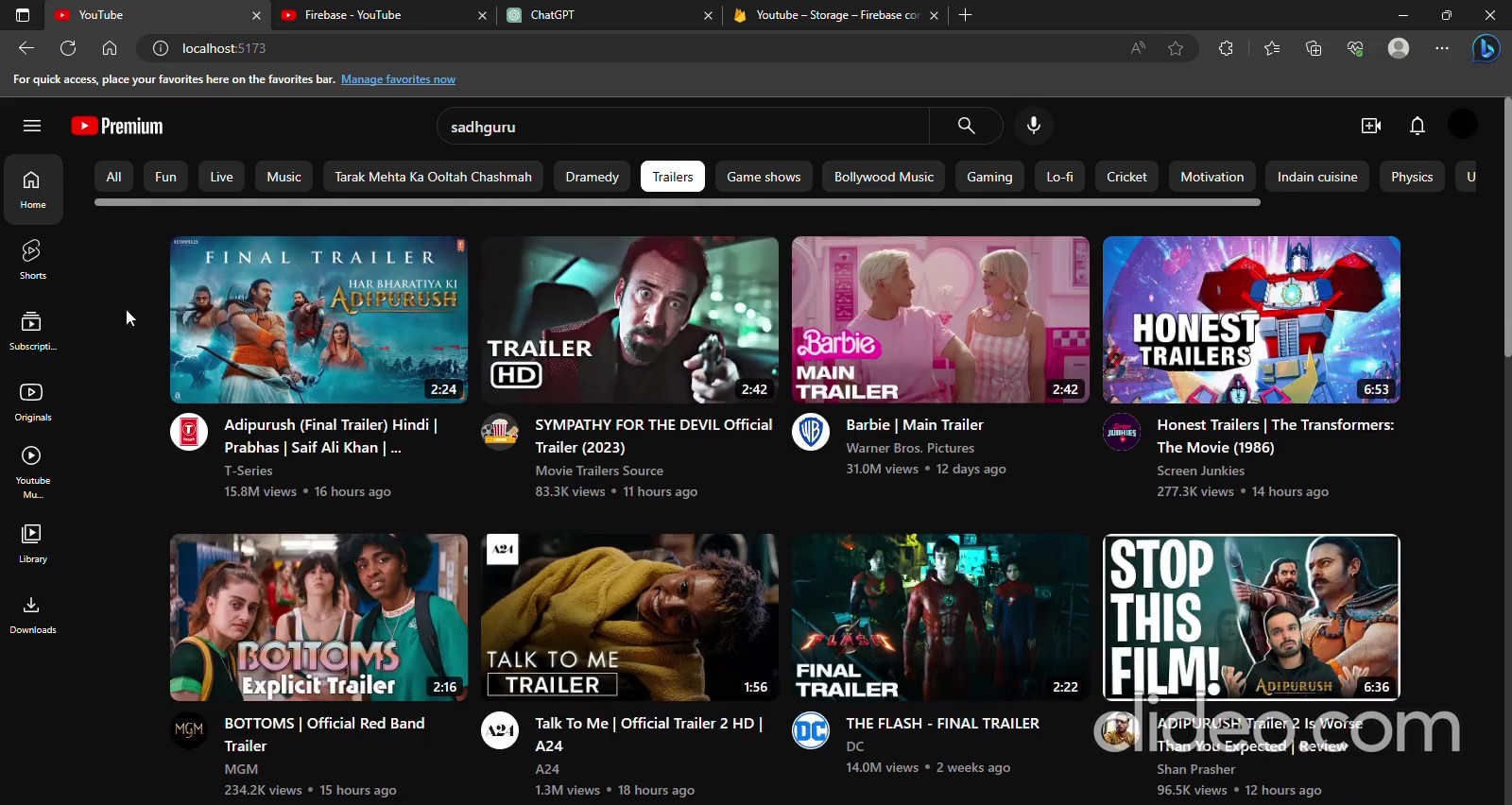 Github Mitrjoshiyoutube React Clone Introducing A One Of A Kind Youtube Clone Crafted By