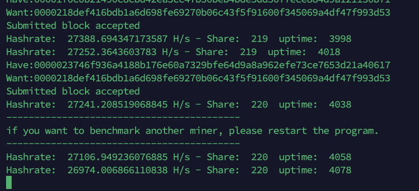 dero-miner-benchmark/INTEL_BENCHMARK.md at main · 24buttercup/dero-miner-benchmark · GitHub