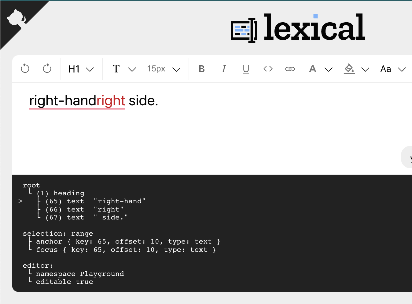 Bug: Grammarly replacements across more than one node causes unexpected node deletion. · Issue ...