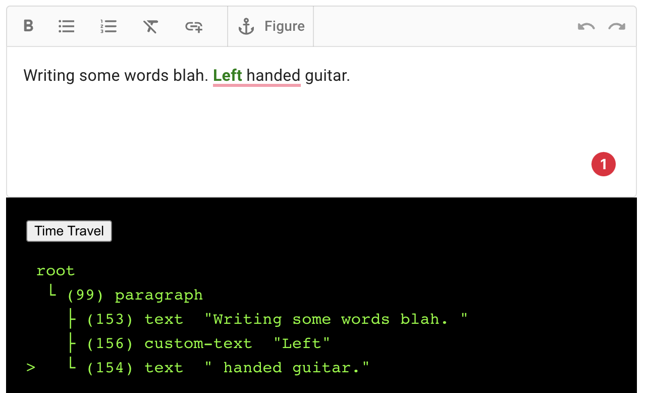 Bug: Grammarly replacements across more than one node causes unexpected node deletion. · Issue ...