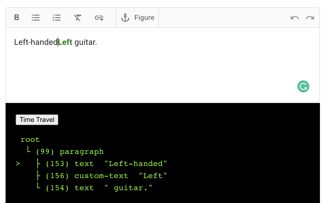 Bug Grammarly Replacements Across More Than One Node Causes Unexpected Node Deletion · Issue