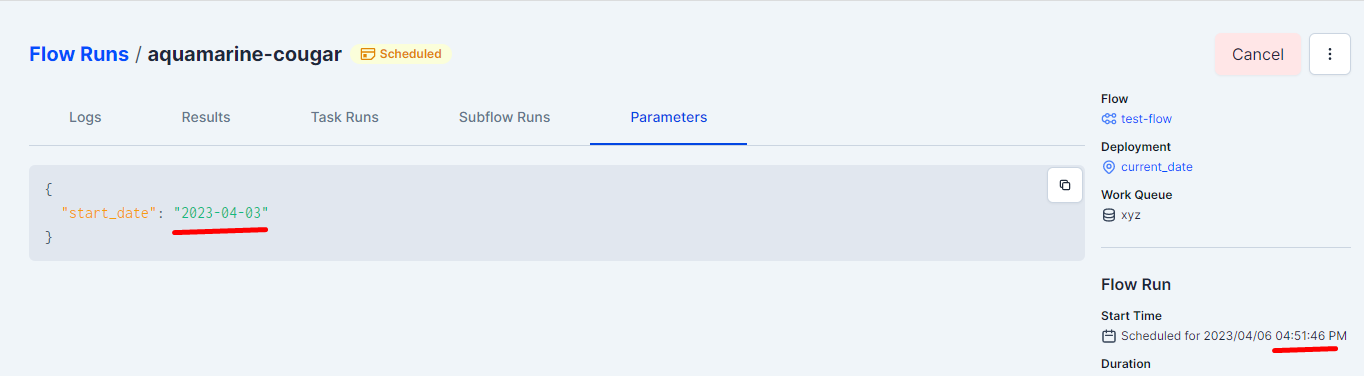 Not setting the current date by `datetime.today()` · Issue #9115 · PrefectHQ/prefect · GitHub