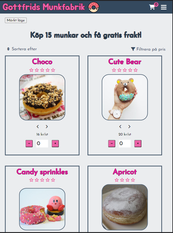 GitHub - Sporesong/Donutshop