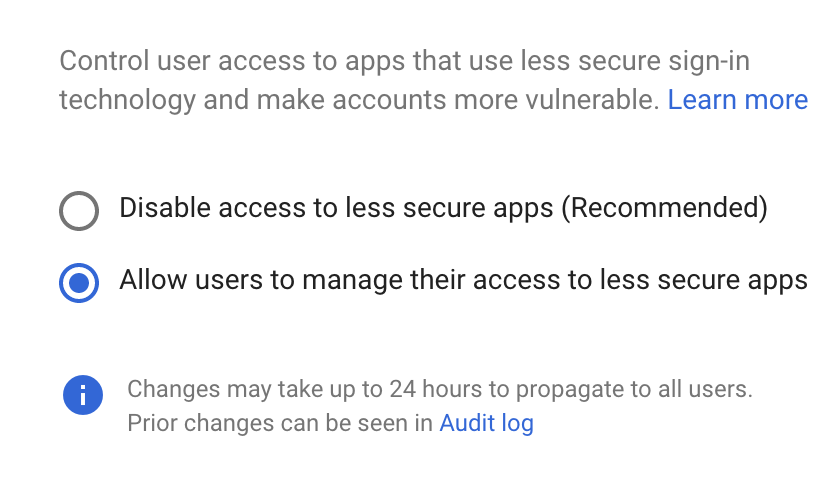 'Login denied' on use of `smtp_send()` with gmail · Issue #143 · rstudio/blastula · GitHub