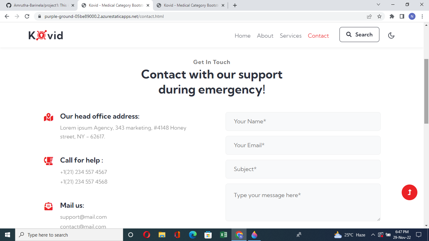 GitHub - Amrutha-Barinela/project1: This is my project1