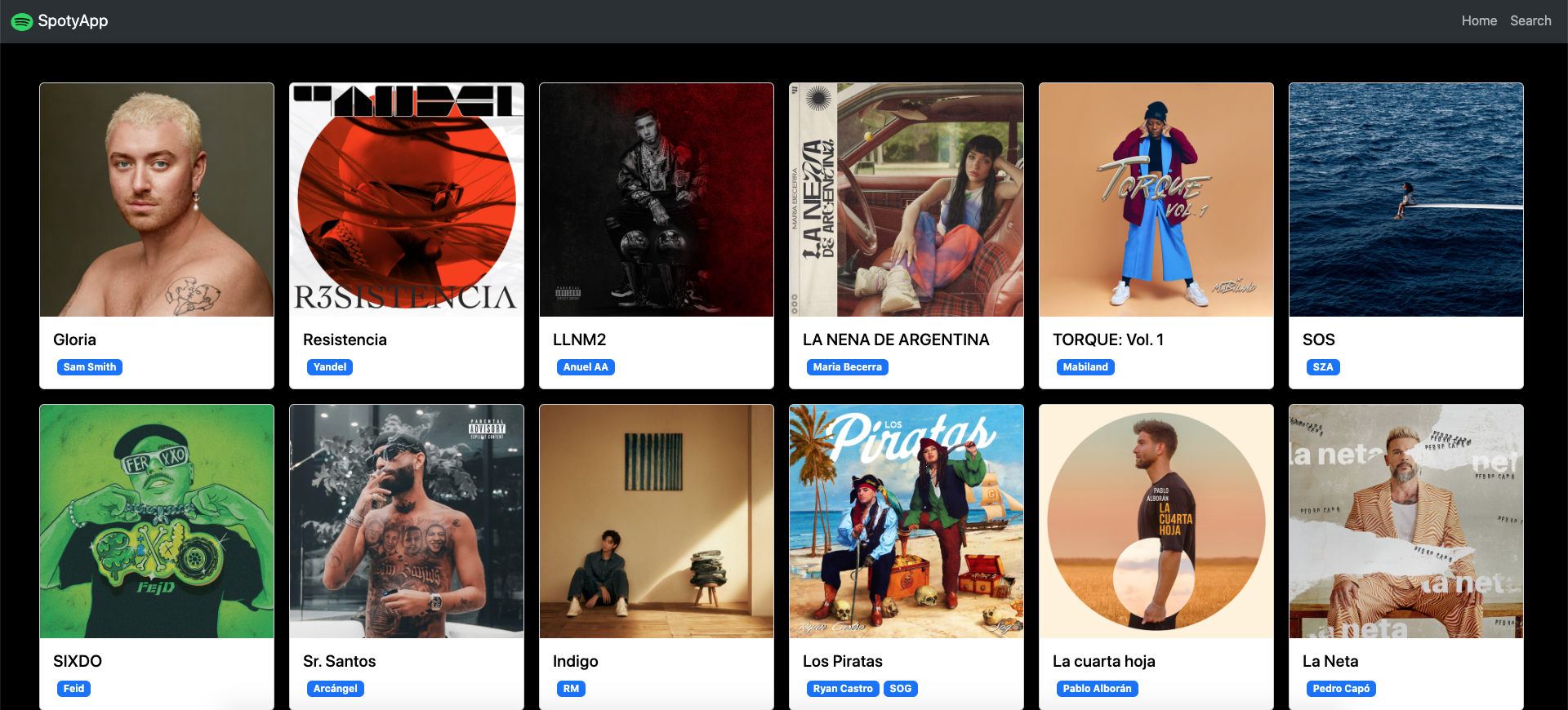 GitHub - Santi-quintero/spotifyApp: Consumo de la api de spotify