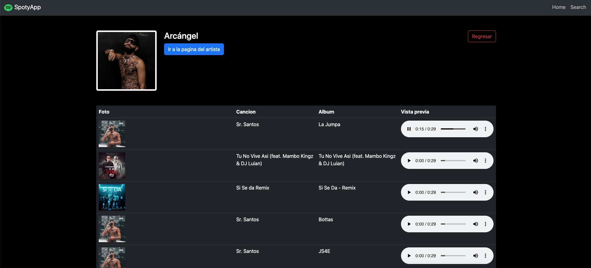 GitHub - Santi-quintero/spotifyApp: Consumo de la api de spotify