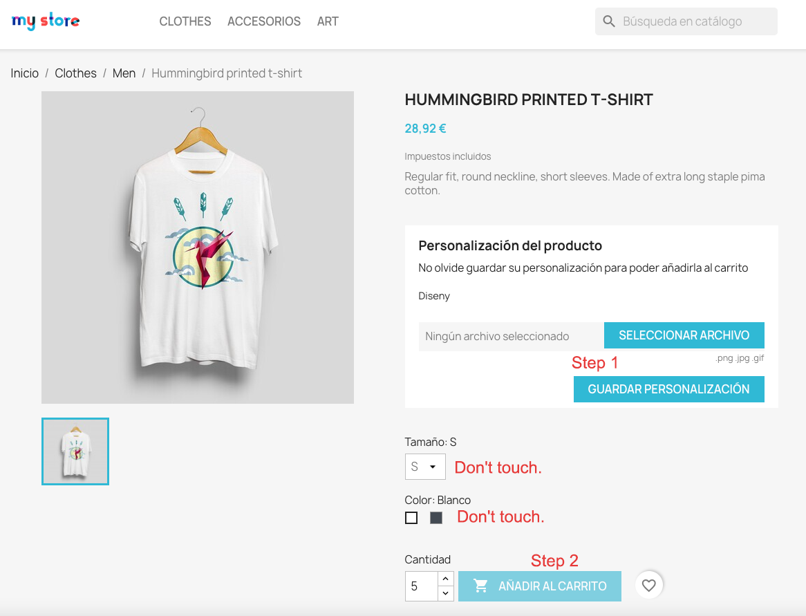 Problem with product customization upload · Issue #29852 · PrestaShop/PrestaShop · GitHub