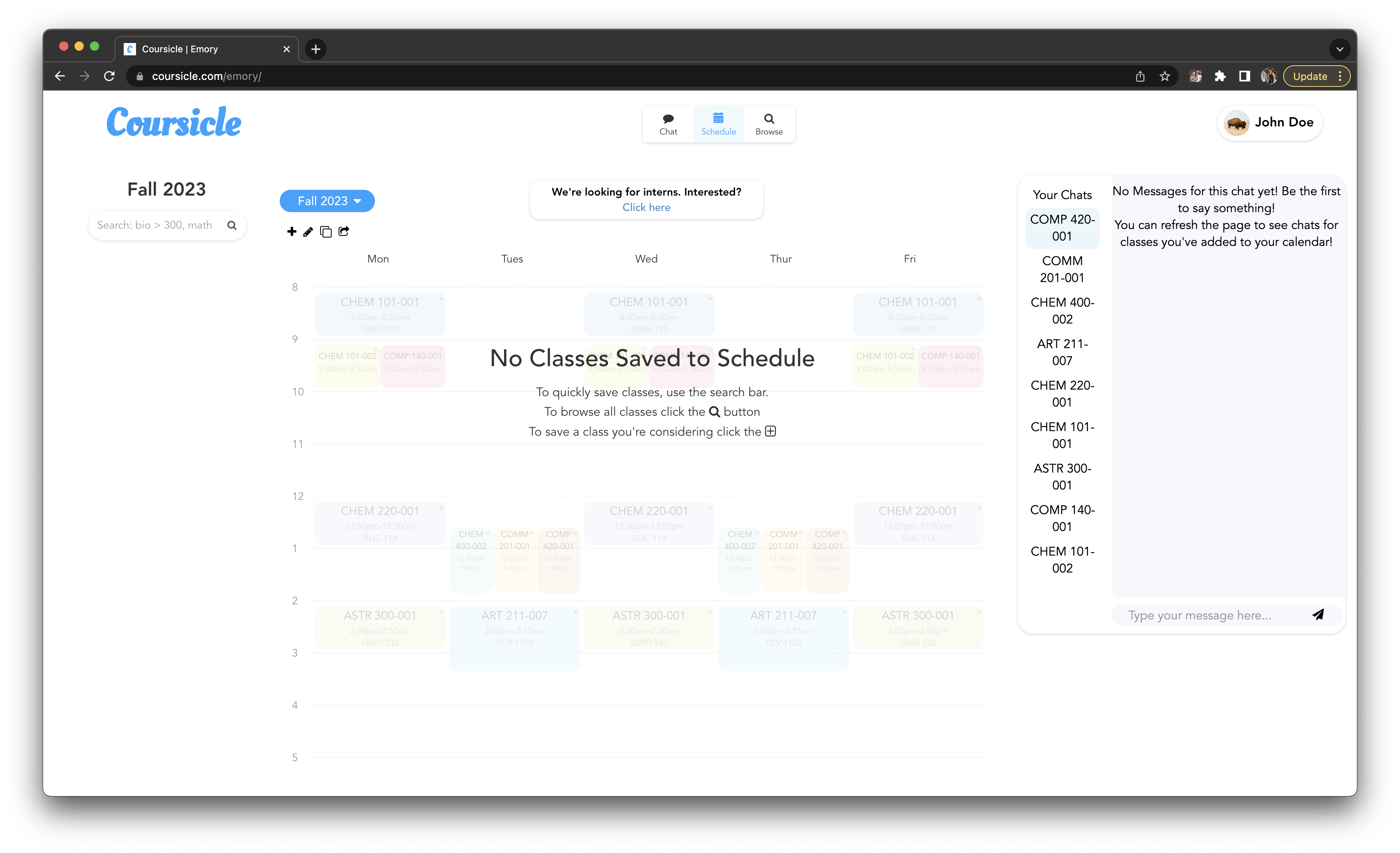 GitHub - AustinWheel/Coursicle-chat-extension
