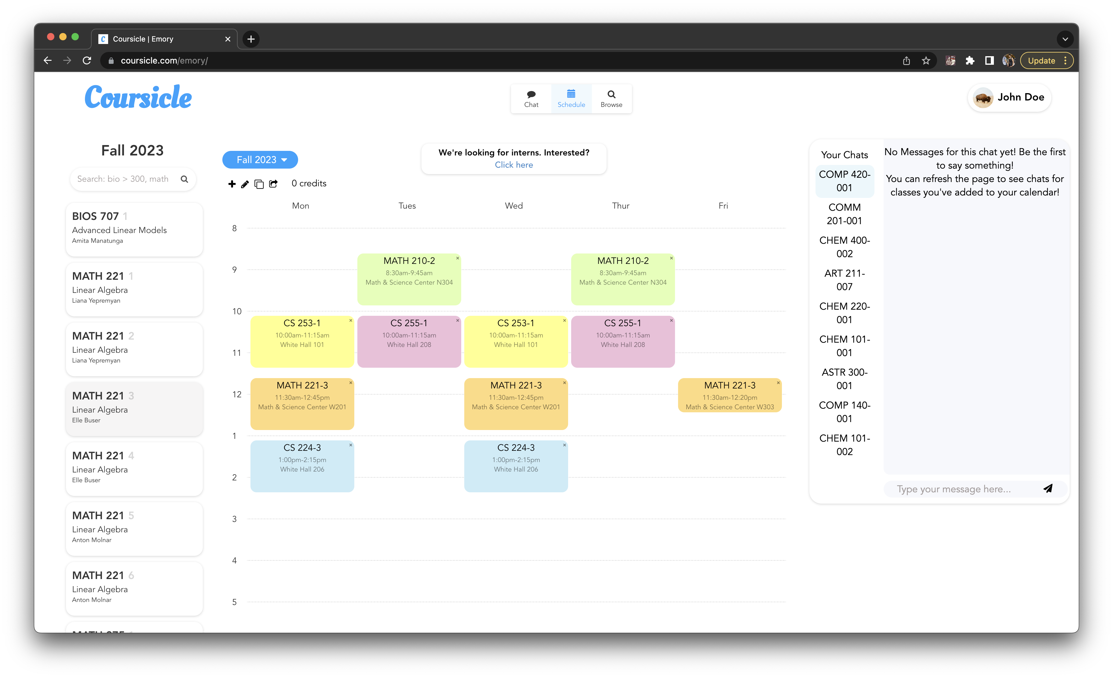 GitHub - AustinWheel/Coursicle-chat-extension