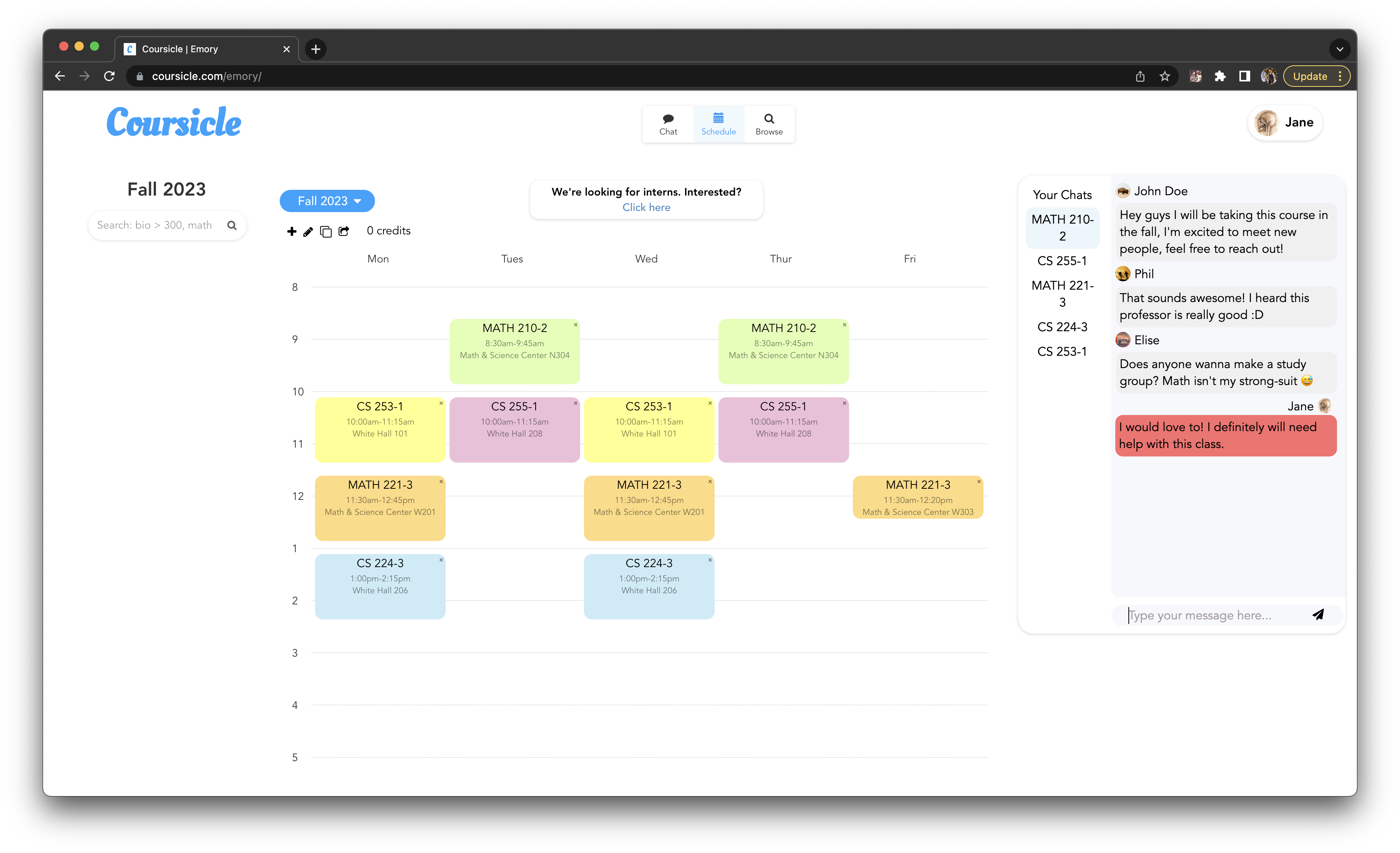 GitHub - AustinWheel/Coursicle-chat-extension