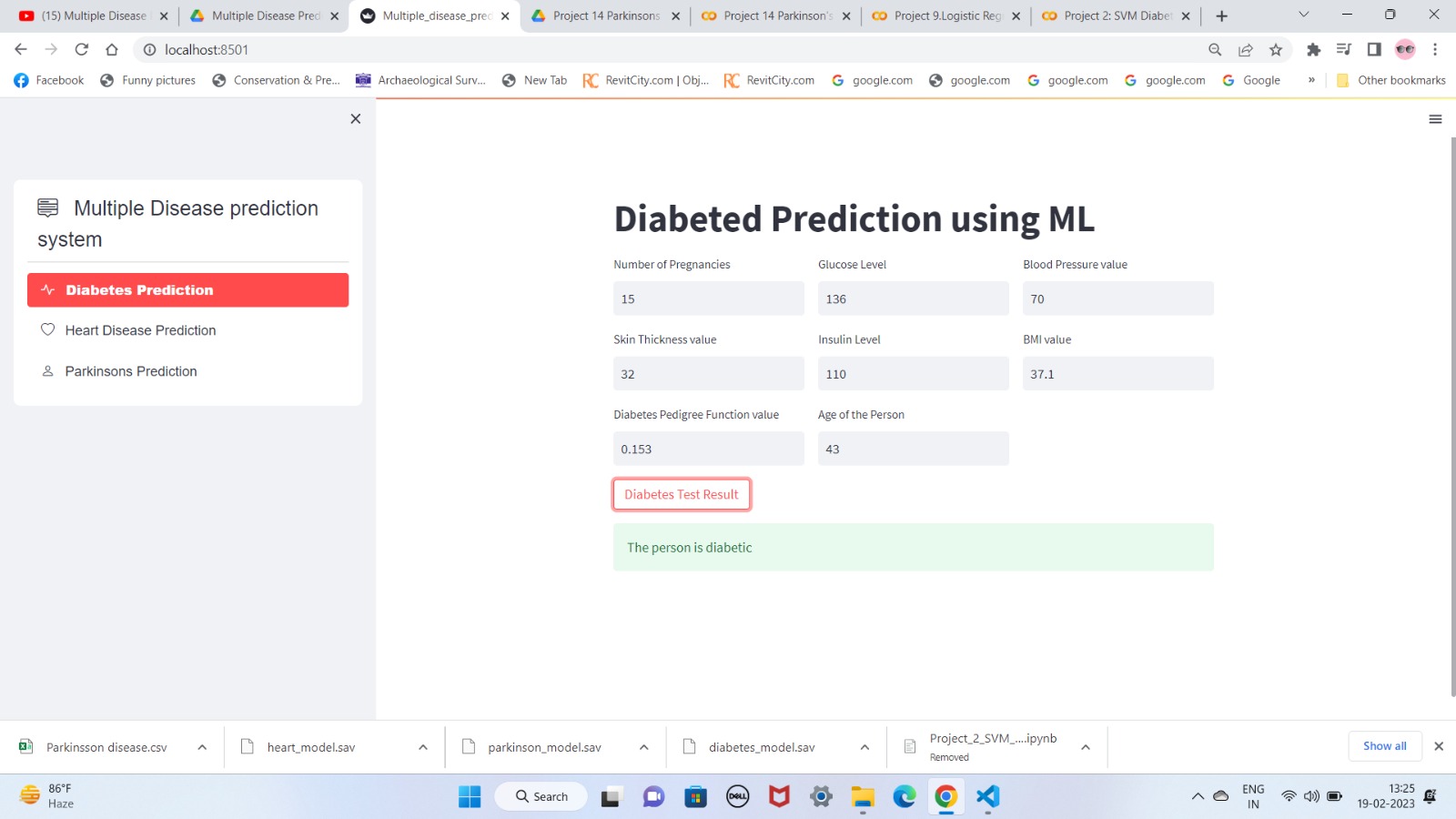 GitHub - Nikhil2893/Multiple_disease_prediction_system